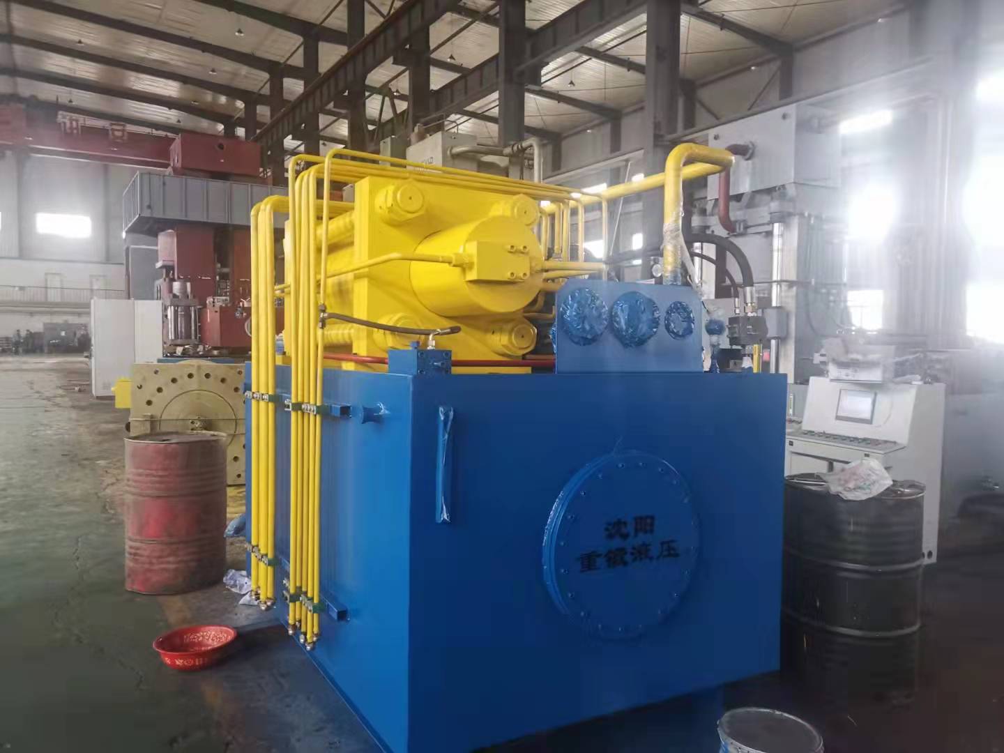 4500-ton Hydraulic Press For Compacting Titanium Sponge